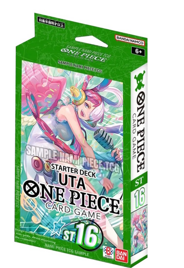 One Piece Card Game Starter Deck Green Uta ST16 – TCGandMemorabilia